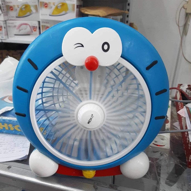 Jual Meiko / Reida Kipas Angin Karakter 8 inch Doraemon / Mickey ...
