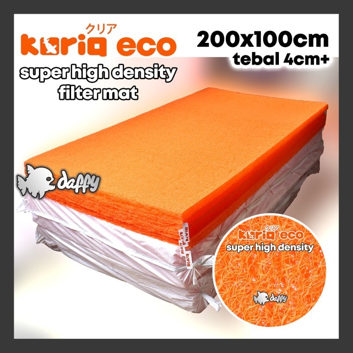 Jual Kuria Eco Mat 200 x 100 cm Filter Mat 200x100 cm japmat akuarium ...