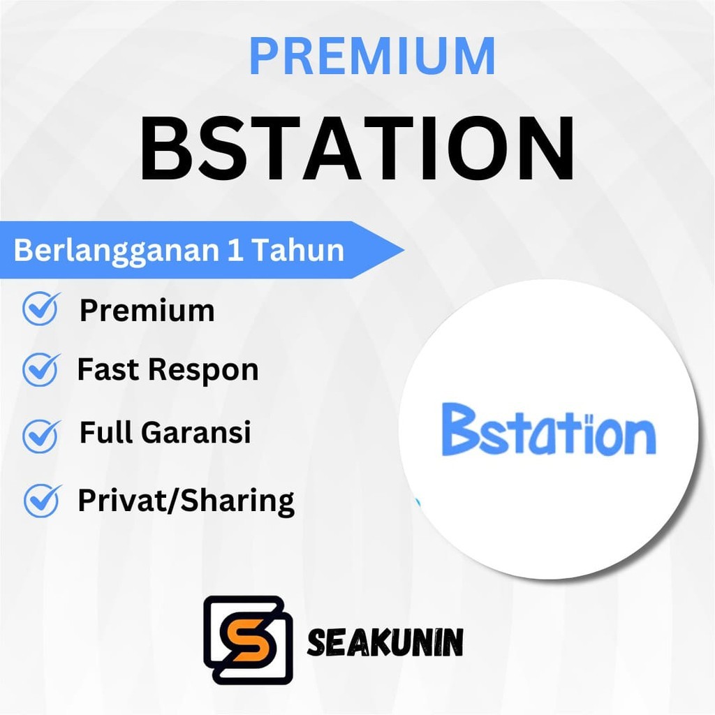 Jual Lifetime Anime Bstation 1 Tahun Termurah Se Indonesia Bergaransi ...