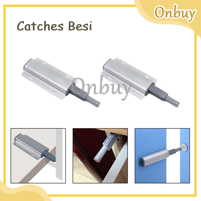 Jual Push To Open Lemari Magnit Magnet Kitchen Set Tip On Damper Pintu ...