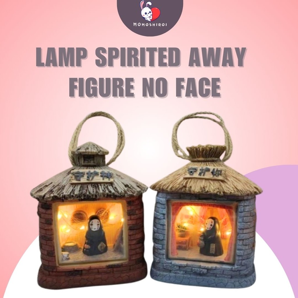 Jual Lampu SPIRITED AWAY No Face Man Totoro - Premium Gift with LED Bed ...