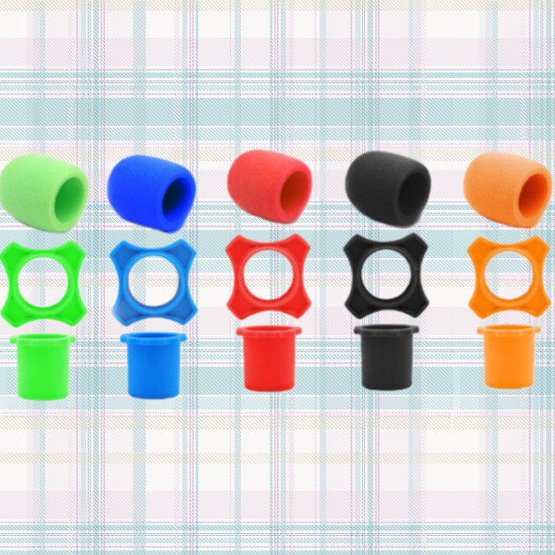 Jual Mic Set /Karaoke Busa Mic Sponge Cover/Karet Pelindung Ring/ Mic ...