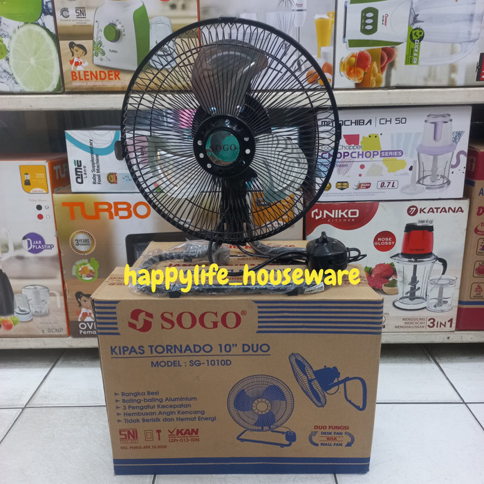 Jual Obral murah / Kipas Angin Meja dan Dinding / Kipas Besi Sogo 10"/12" | Shopee Indonesia