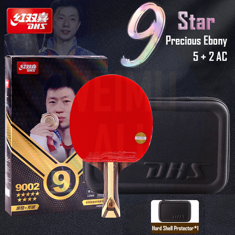 Jual DHS 9 Star Nine Professional Table Tennis Racket Ping Pong 7 ...
