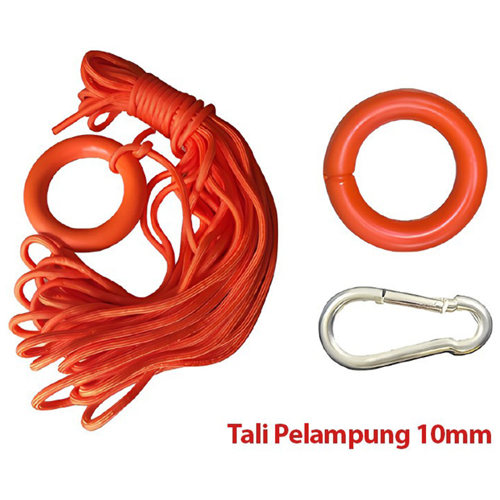 Jual 30meter Tali Safety penyelamatan darurat melarikan diri Floating ...