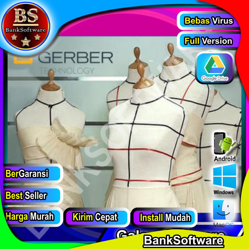 Jual Gerber AccuMark Family 9.0.0.245 windows Lifetime Full Version 3D ...