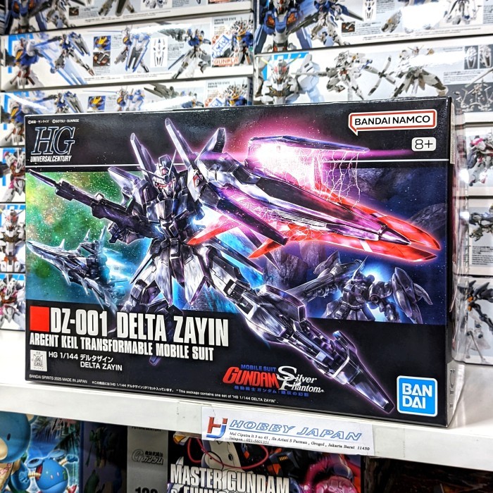 Jual HG Delta Zayin ( Gundam Silver Phantom ) | Shopee Indonesia