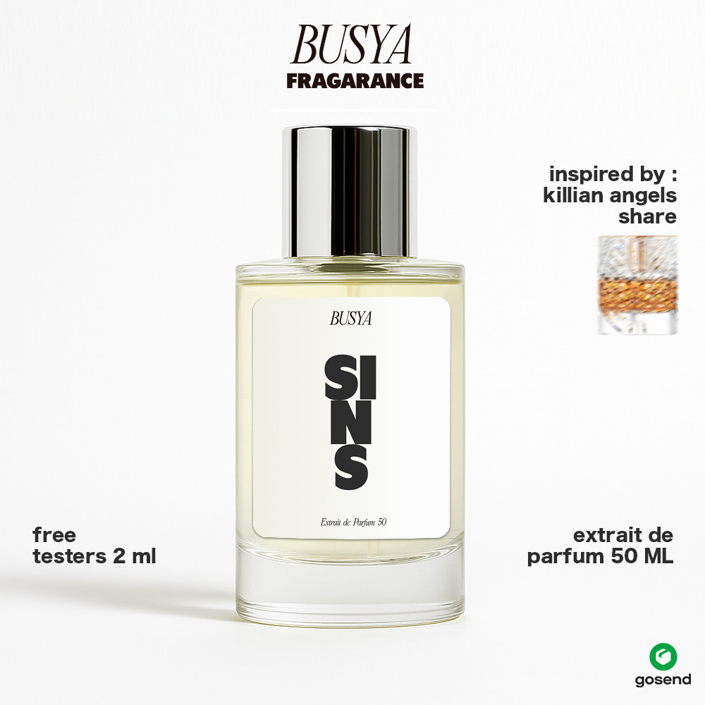 Jual Busya Fragrances - Sins Extrait de Parfum 50 ML Wanita Unisex Tahan Lama Inspired by ...