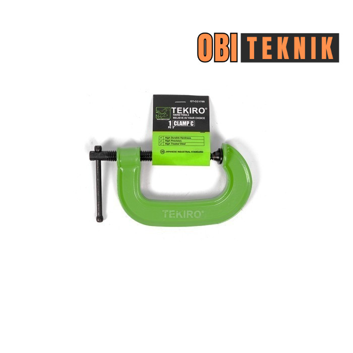 Jual TEKIRO KLEM C / CLAMP C / GENERAL TOOLS / ALAT PERKAKAS - OBI ...