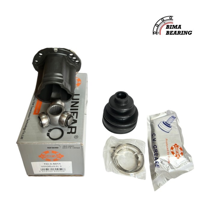 Jual CV JOINT IN INNER KOKEL DALAM TOYOTA COROLLA GL 1.6 1984-1987 UNIFAR AS RODA KOHEL DALAM ...