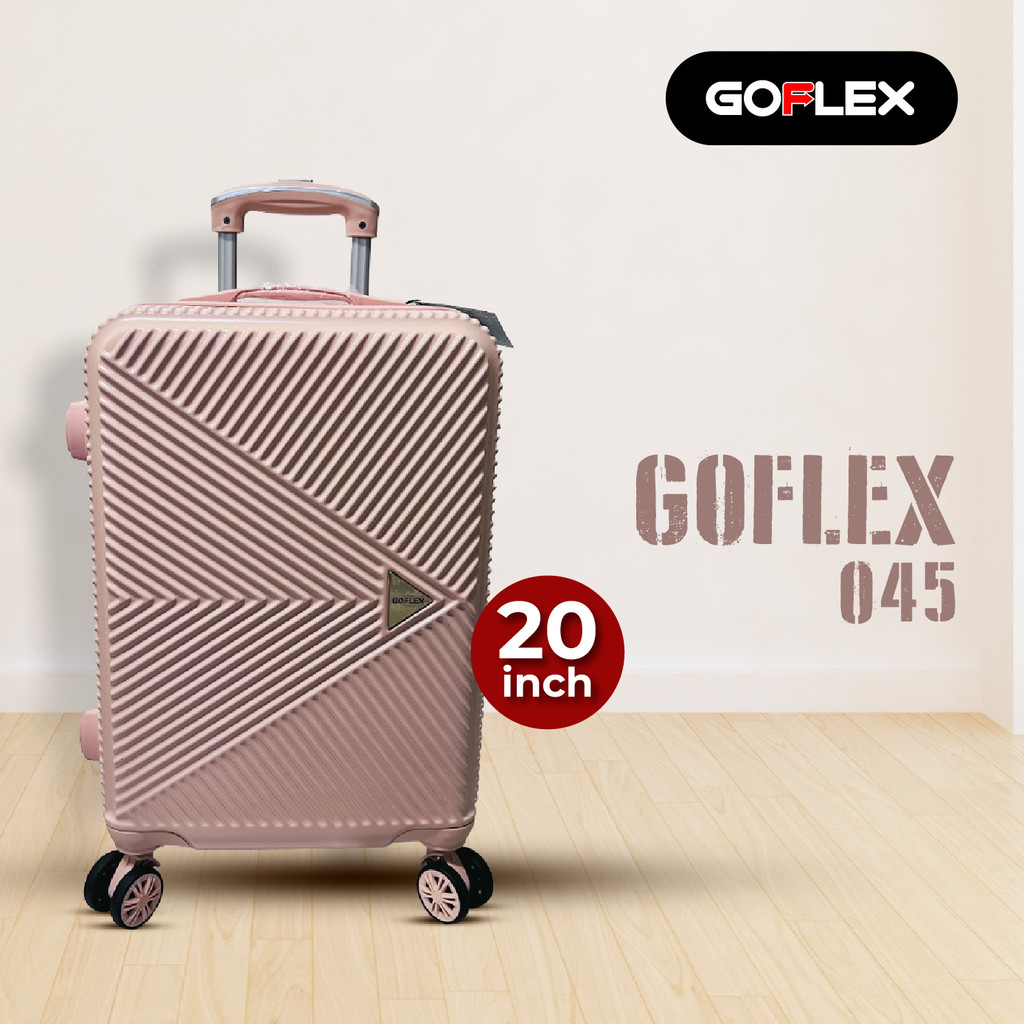 Jual 【GOFLEX KOPER】KOPER 20INCH/KOPER KABIN/HARDCASE/KOPER FIBER/TAS ...
