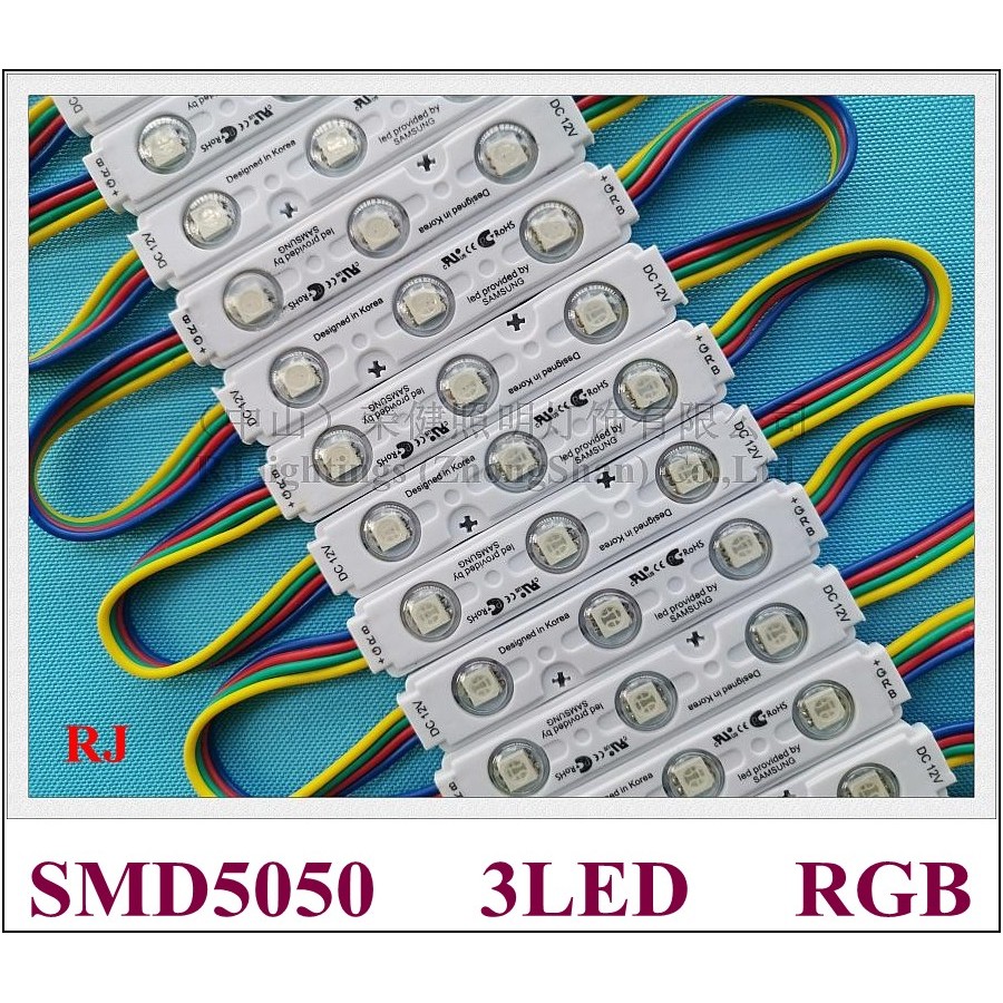 Jual LED module for sign letters injection with lens LED advertising ...