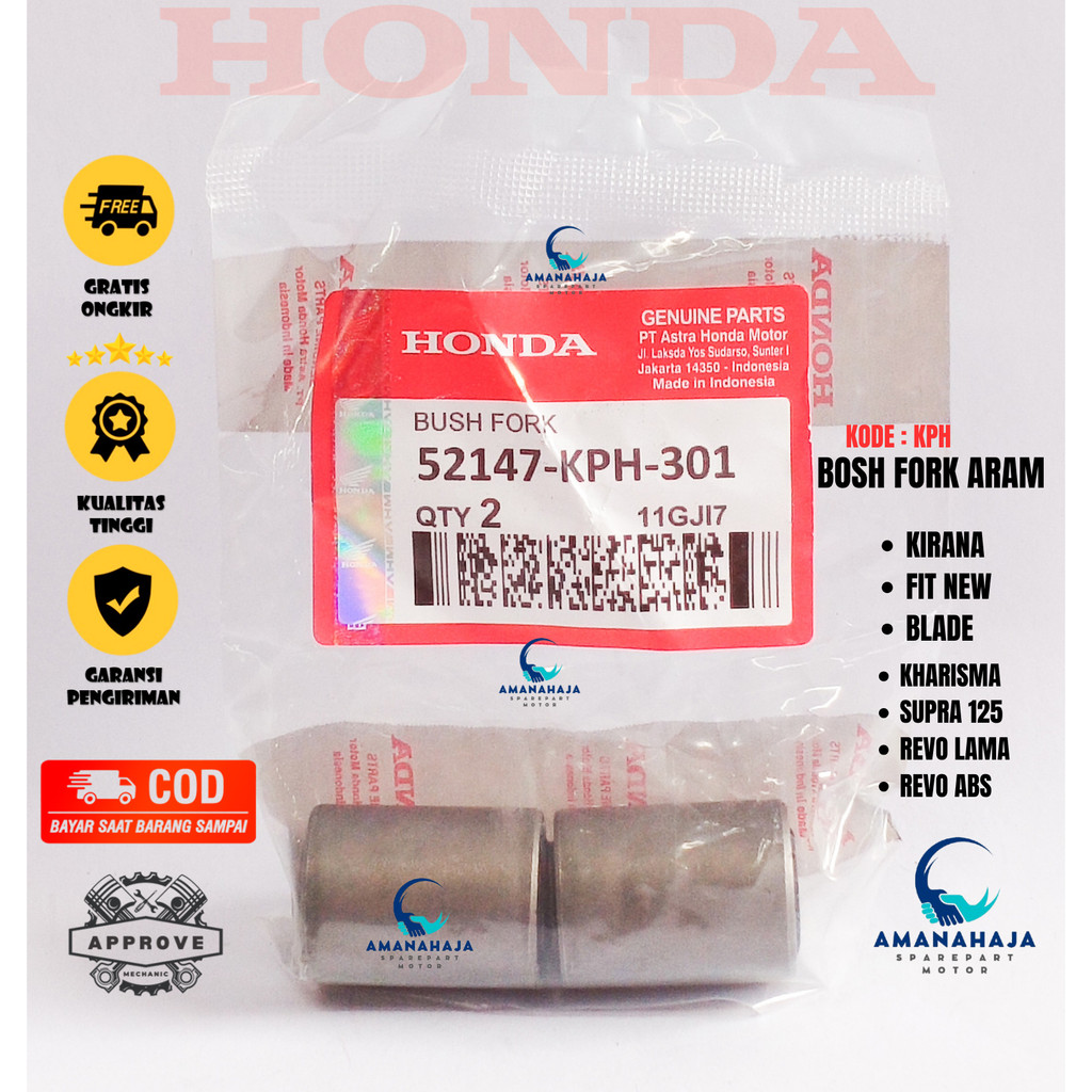 Jual ( GARANSI ) ORI BOSH ARM SASIS HONDA KHARISMA KPH / SUPRA X 125 ...