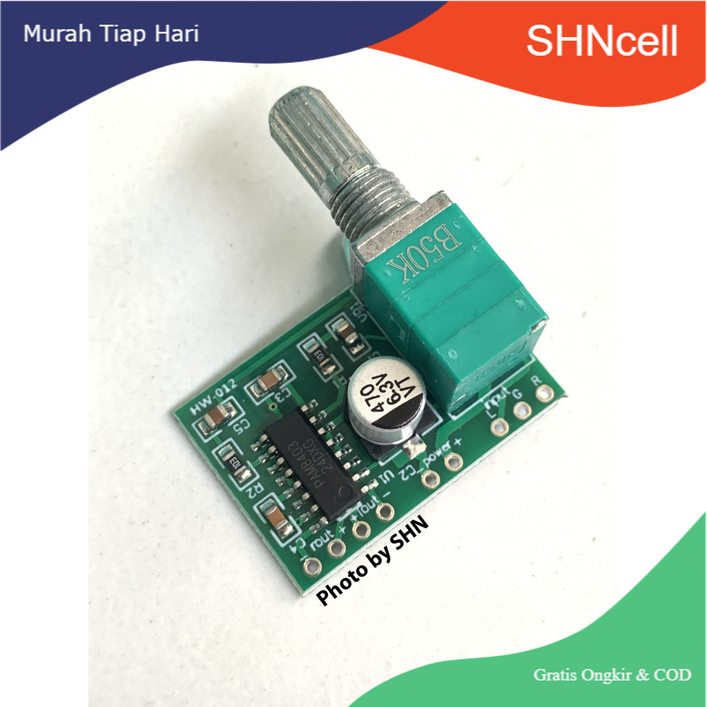 Jual Modul PAM8403 Mini 5V Digital Small Power Amplifier Board With ...