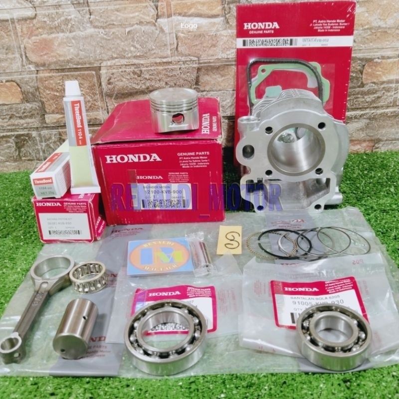 Jual Paket Komplit Blok seher Vario 110 Lama + Stang Sehet + Bearing 6205_6207 Vario 110 Cbs ...