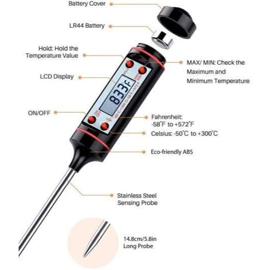 Jual THERMOMETER DINDING ANALOG ALAT PENGUKUR PENGATUR SUHU KELEMBABAN ...