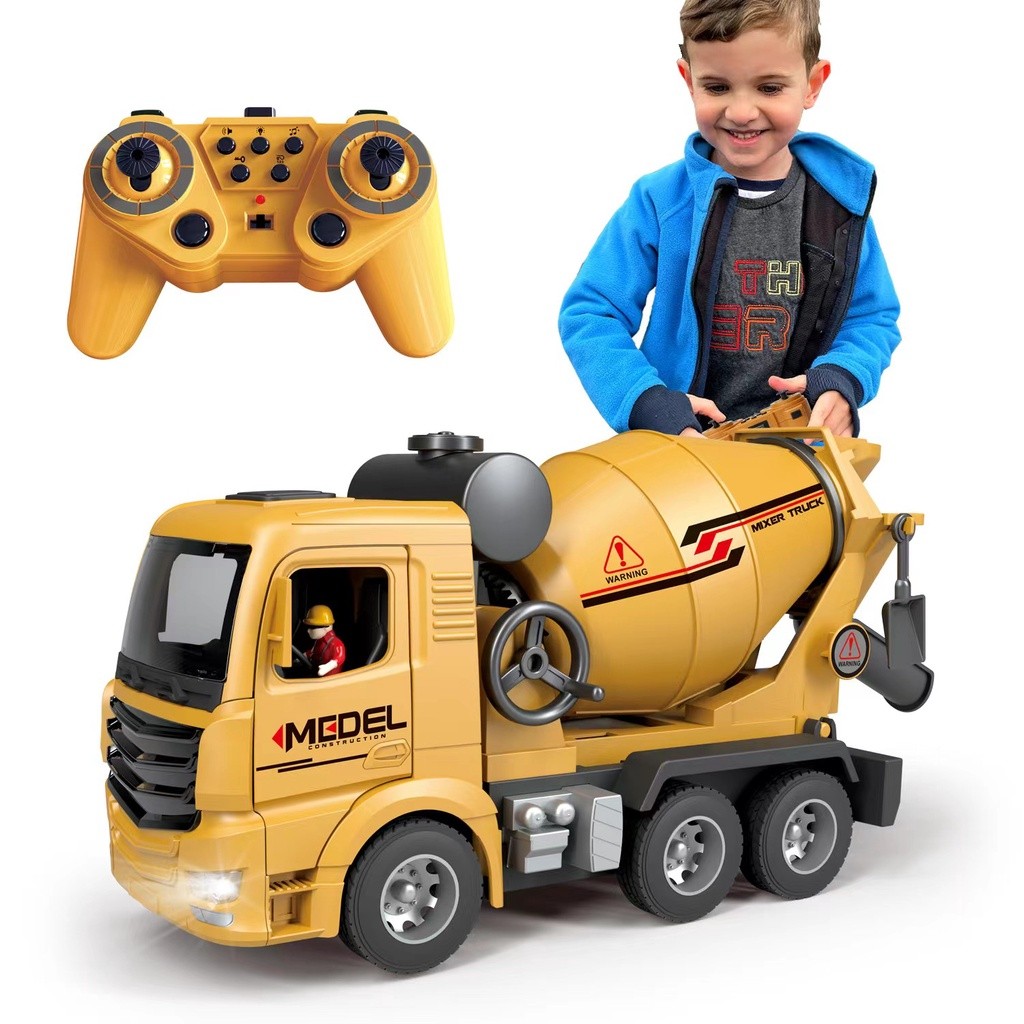 Jual VF28SV MAINAN TRUCK REMOTE RODA 6 KONSTRUKSI HENGJIAN MOLEN MIXER ...