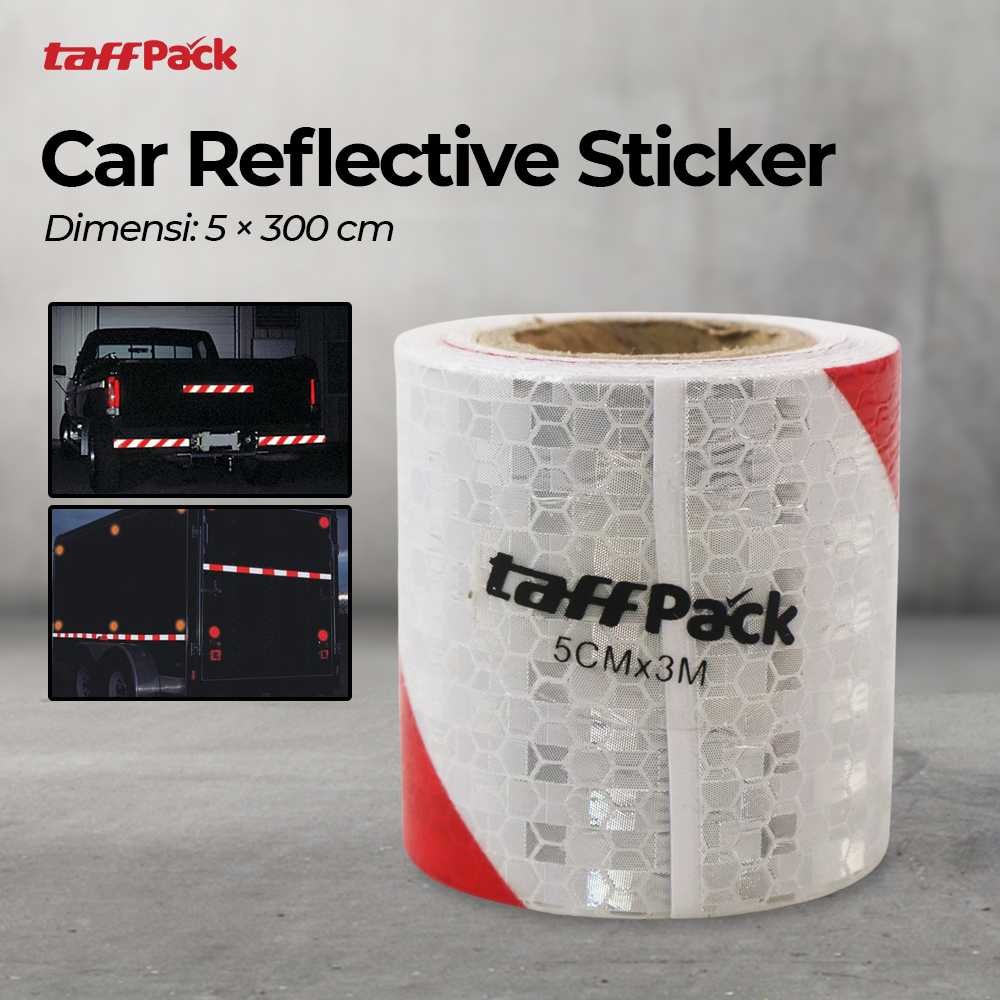 Jual Stiker Mobil Reflektif Car Reflective Sticker Warning Strip Tape ...