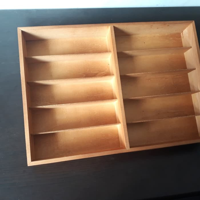 Jual Wooden storage boxes / kotak kayu penyimpanan serbaguna (40x29cm ...