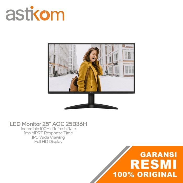 Jual LED Monitor 25" AOC 25B36H FHD IPS 100Hz HDMI | Shopee Indonesia