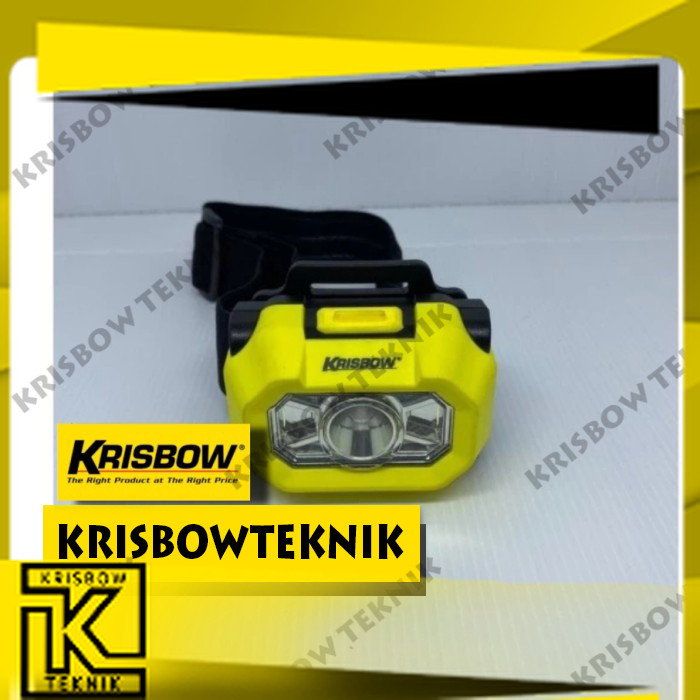 Jual KRISBOW Explosion Proof Headlamp/Krisbow Senter Kepala tahan ...