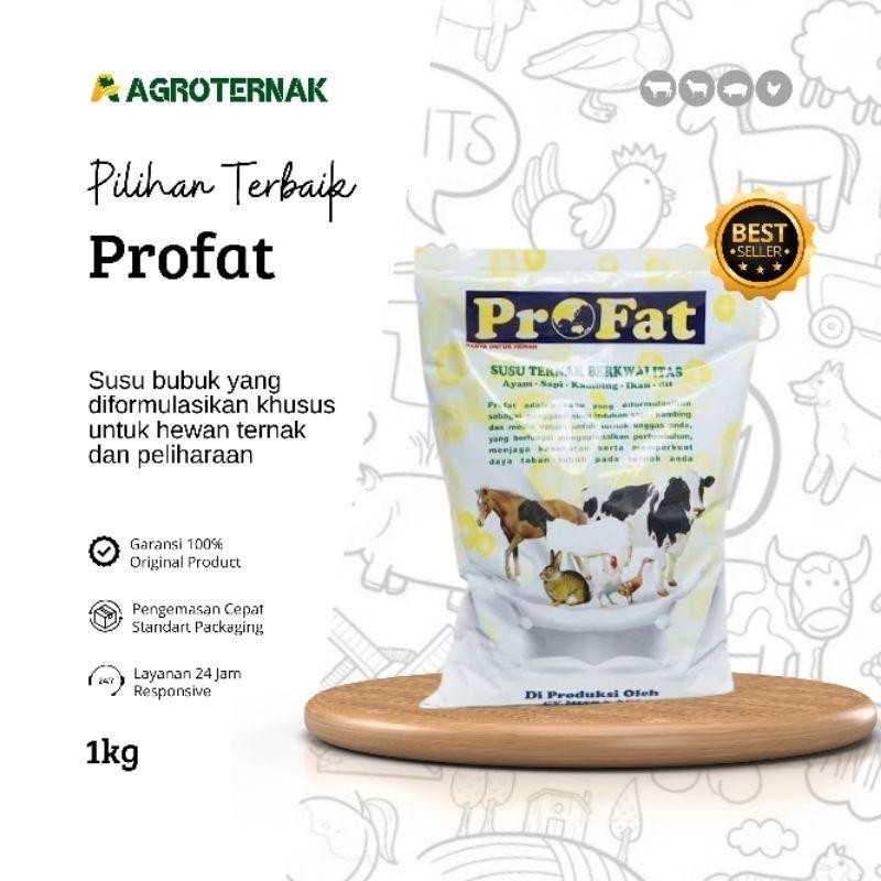 Jual PROFAT 1kg Susu Pengganti Induk Laktasi Hewan Ternak Sapi Kambing ...