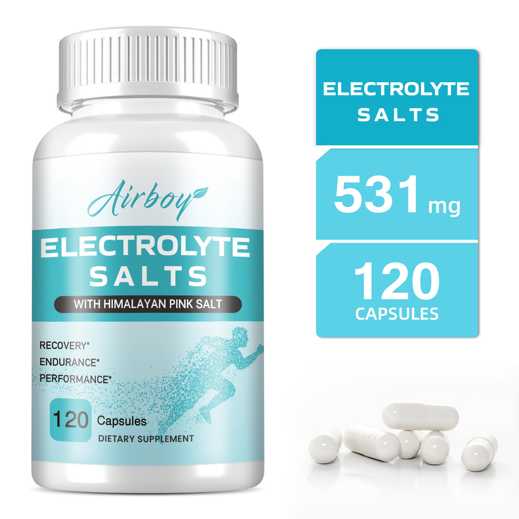 Jual Airboy-Kapsul Garam Elektrolit-Suplemen Elektrolit, Meredakan ...