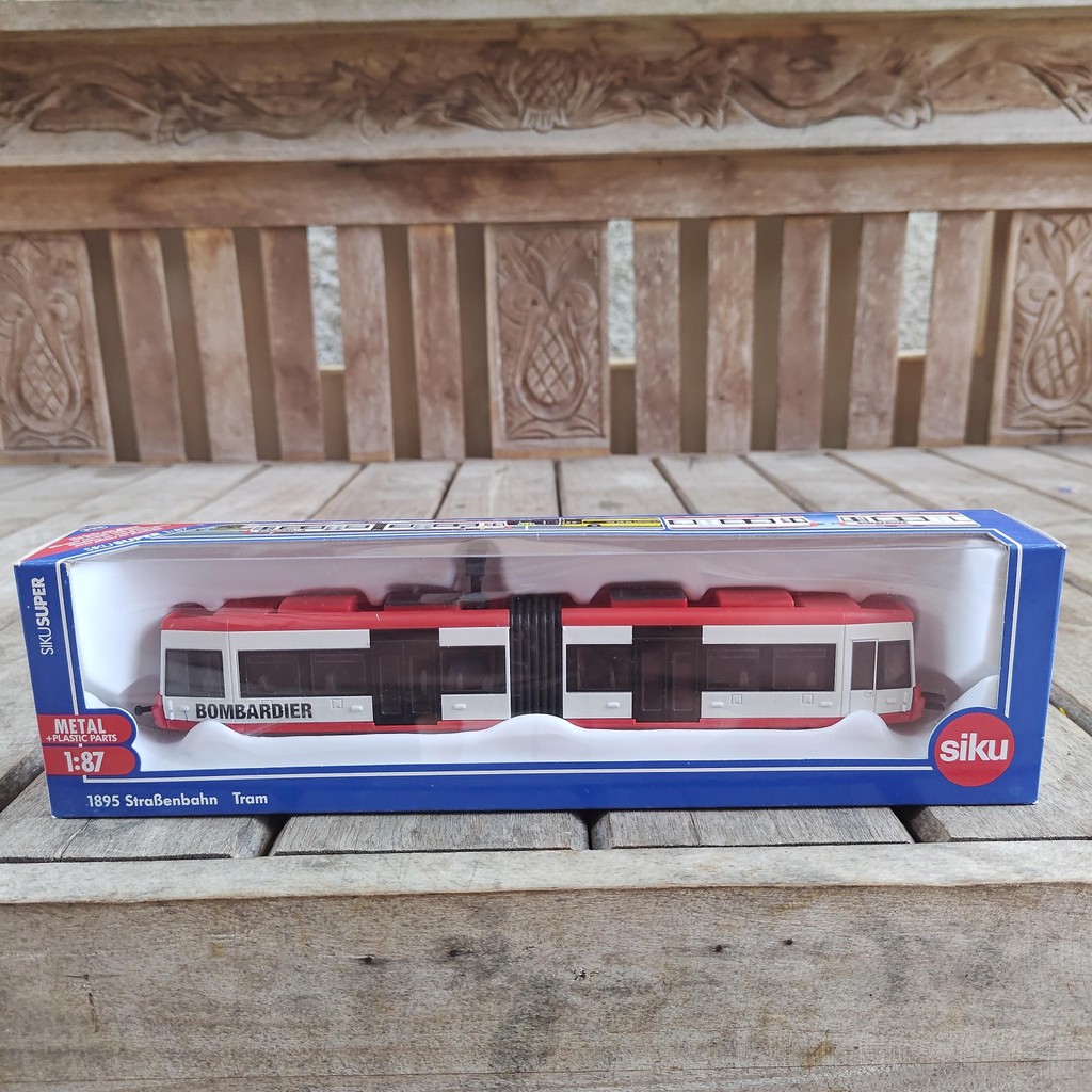 Jual Siku super 1895 strassenbahn tram bombardier 1/87 diecast metal - kereta api original ...