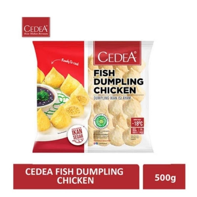 Jual CEDEA DUMPLING CHICKEN 500GR | Shopee Indonesia