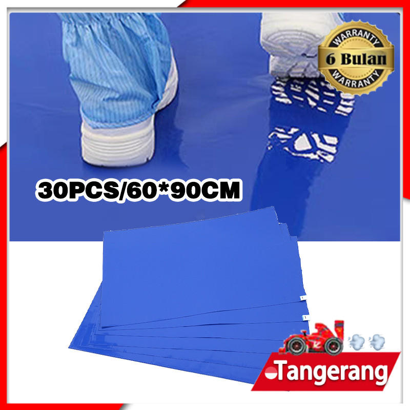 Jual 30pcs Sticky Mat 24x36 Inch Biru Blue Sticky Mats Perekat Debu ...