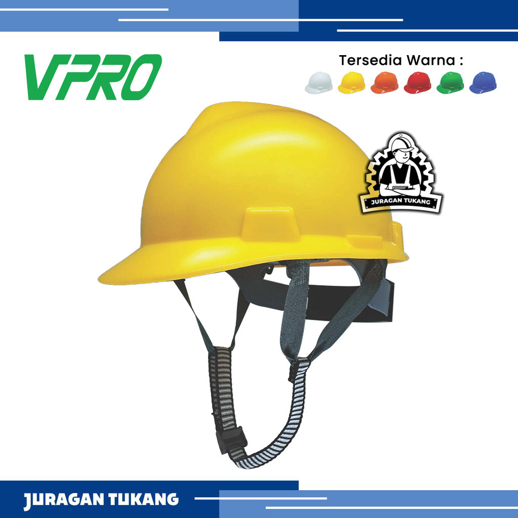 Jual Helm Proyek Safety VPRO HC25 Safety Helmet Fast Track Suspension ...