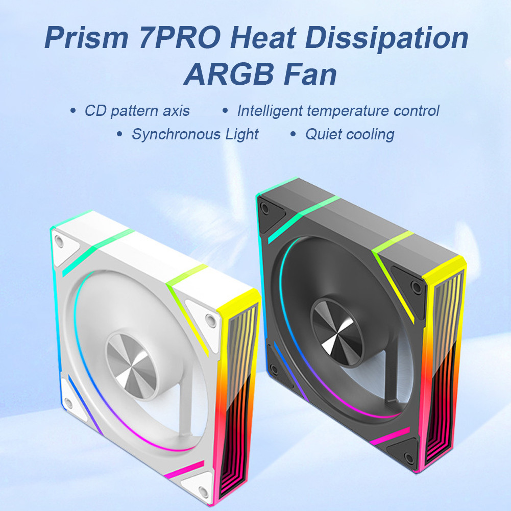 Jual COOLMOON FAN CASING HIFROST PRISM 7 PRO ARGB PWM 12CM PANORAMIC LENSE /Cooling fan | Shopee ...
