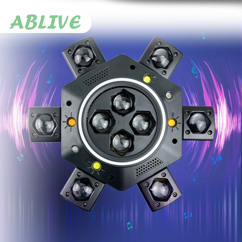 Jual Kaiy Lampu Moving Head 150W 4IN1 SixBee Eye Pro Laser Beam RGBW ...