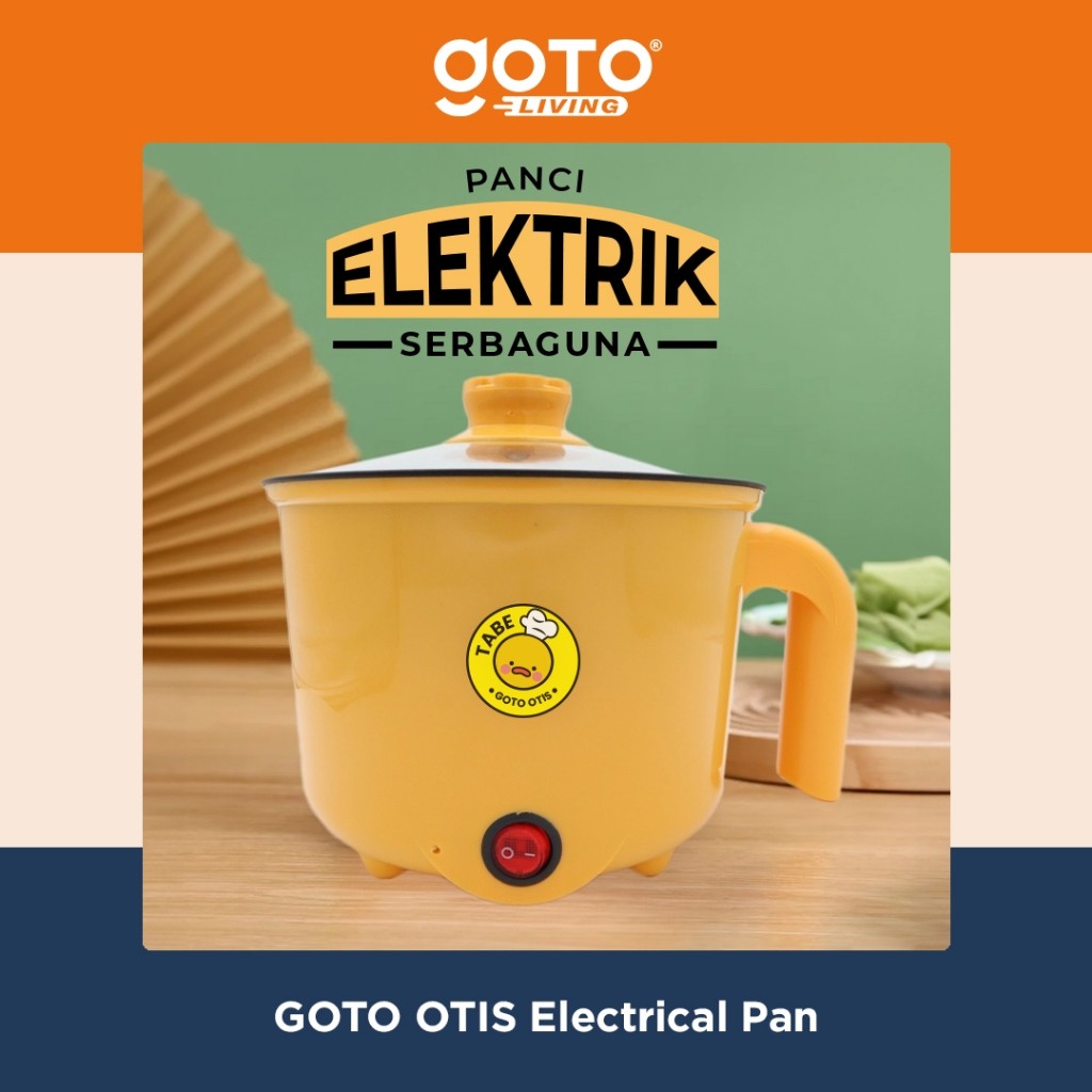 Jual Goto Otis Panci Listrik Multifungsi Fry Pan Elektrik Anti Lengket ...