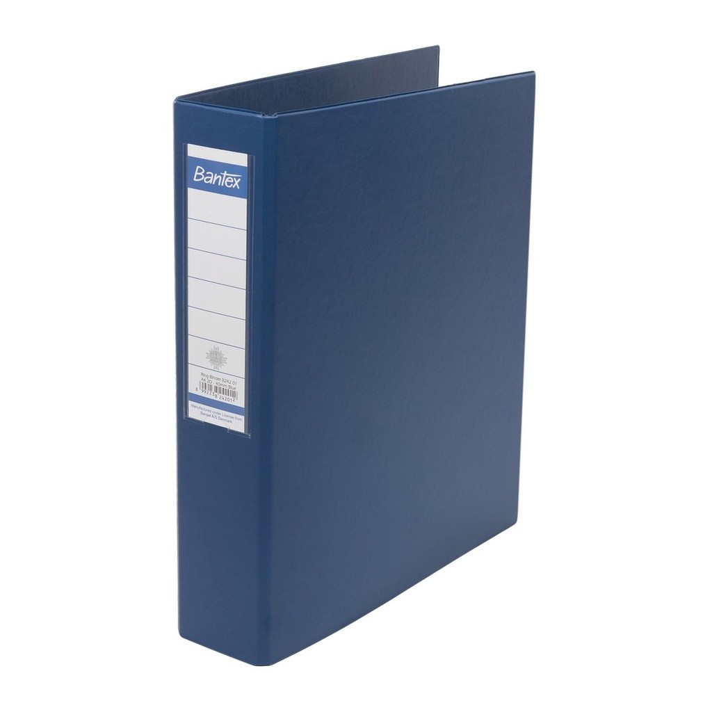 Jual Bantex Ring Binder 2 Ring D A4 40mm Blue 8242 01 | Shopee Indonesia