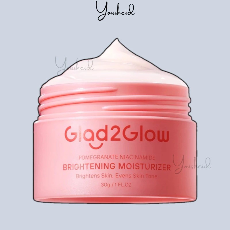 Jual GLAD2GLOW Pomegranate 5% Niacinamide Brightening Moisturizer ...
