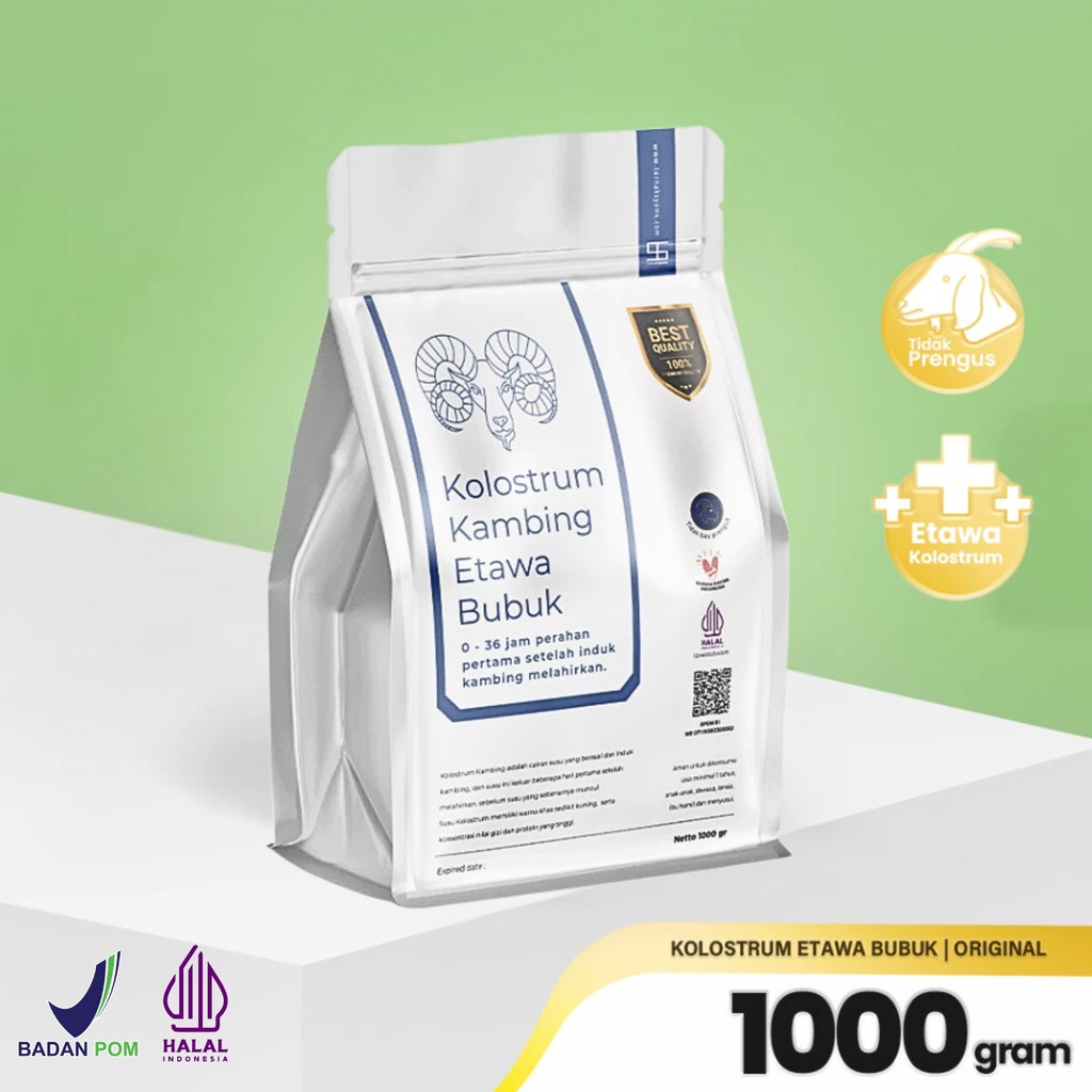 Jual Ternak Syams Susu Kambing Etawa Plus Kolostrum Bubuk 1KG Rasa ...
