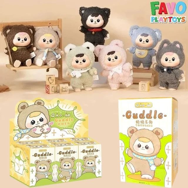 Jual CQTOYS x Bao-ao - Bao Ao Cuddle Series Plush Pendant Doll Blind ...
