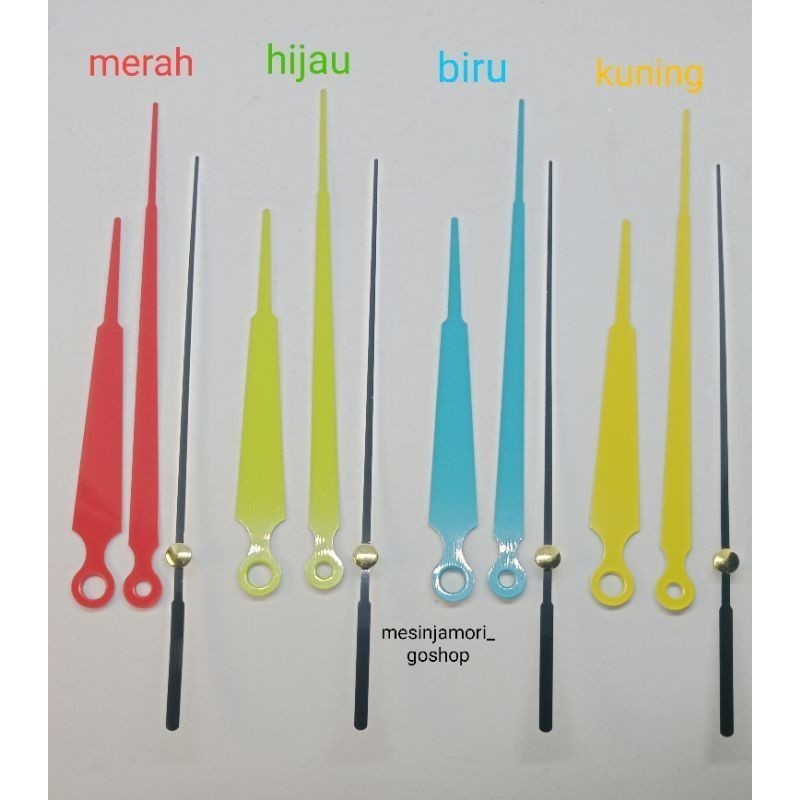 Jual jarum jam dinding (jarum saja) | Shopee Indonesia