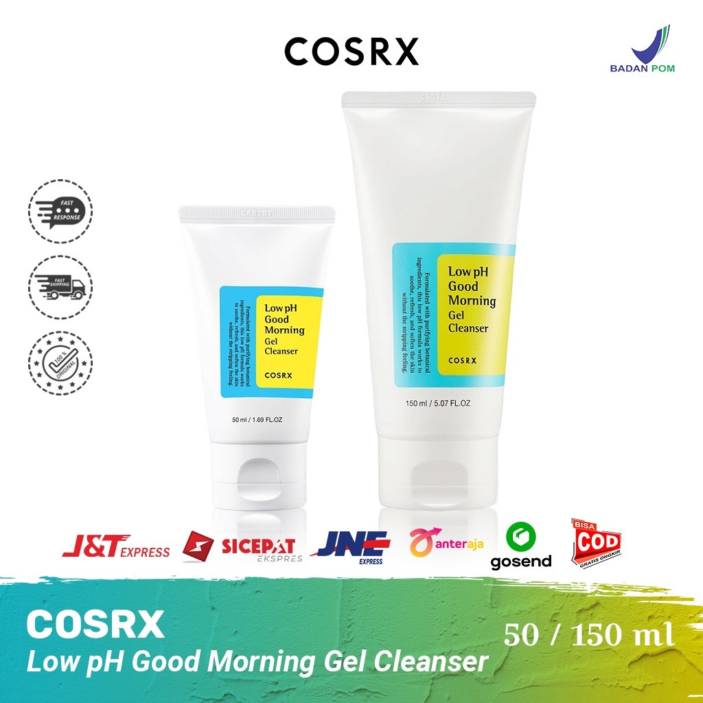 Jual COSRX Low pH Good Morning Cleanser - (Sabun Wajah Untuk Semua ...
