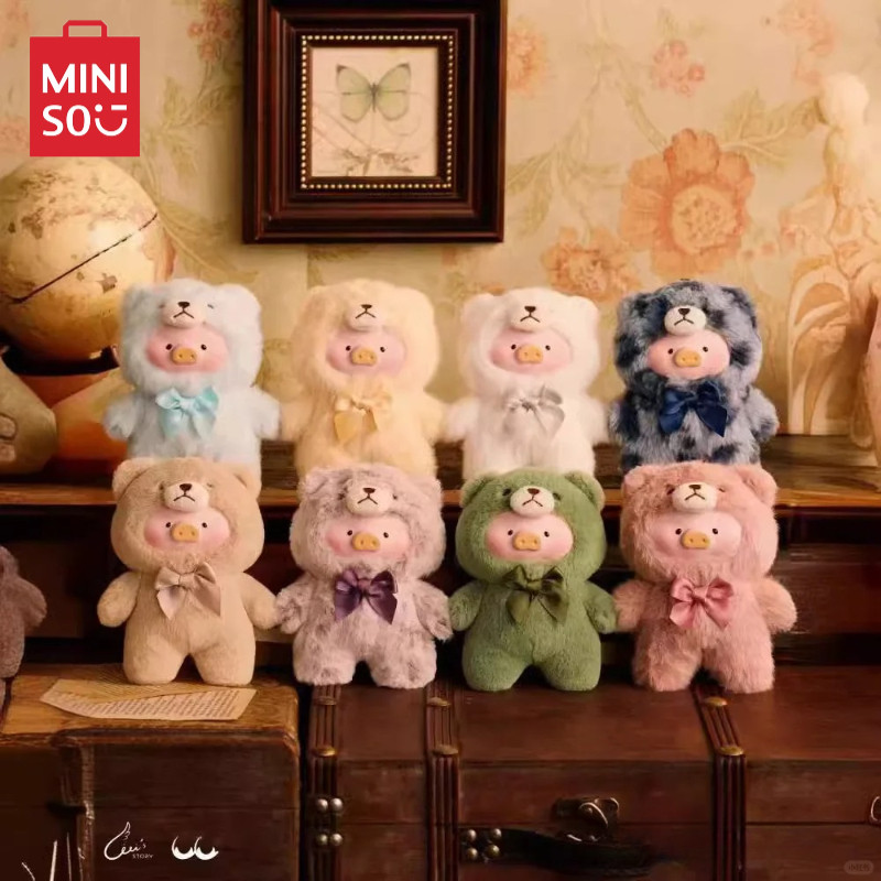 Jual Miniso LuLu Pig Blind Box Retro Teddy Doll Pendant Desktop ...