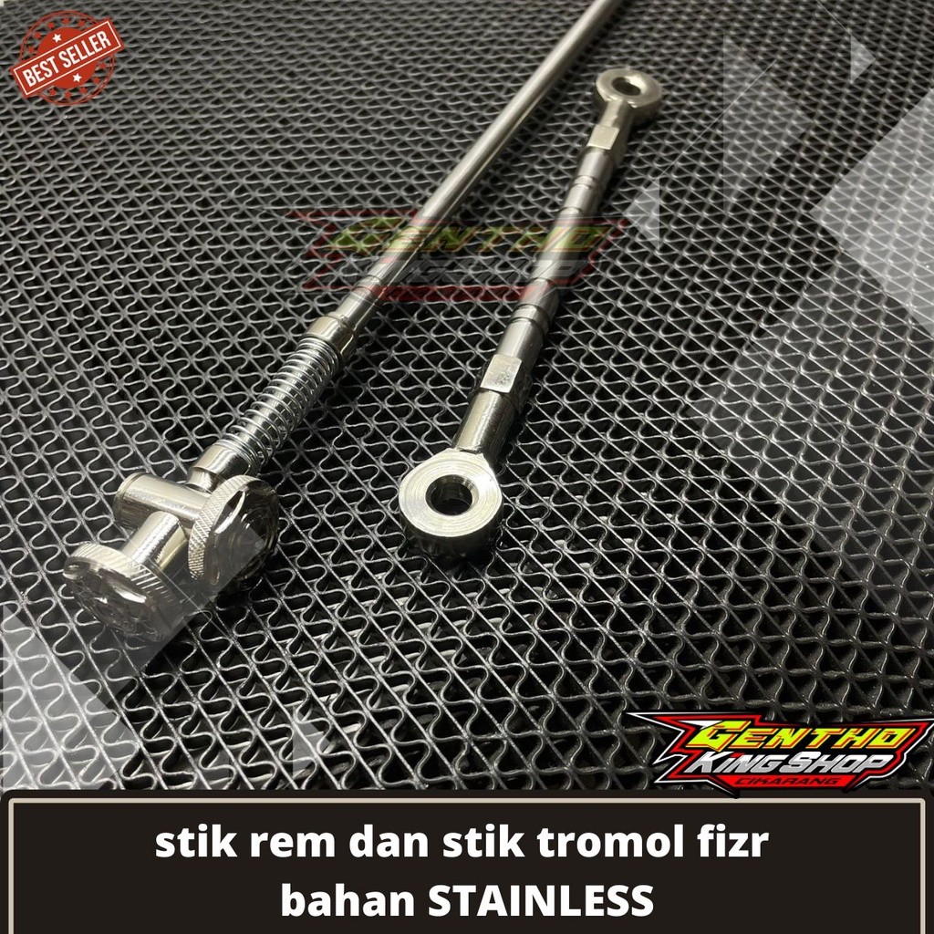 Jual STIK REM STAINLIS SET STANHUB/STIK TROMOL PNP FIZR F1ZR FORCE 1 ...