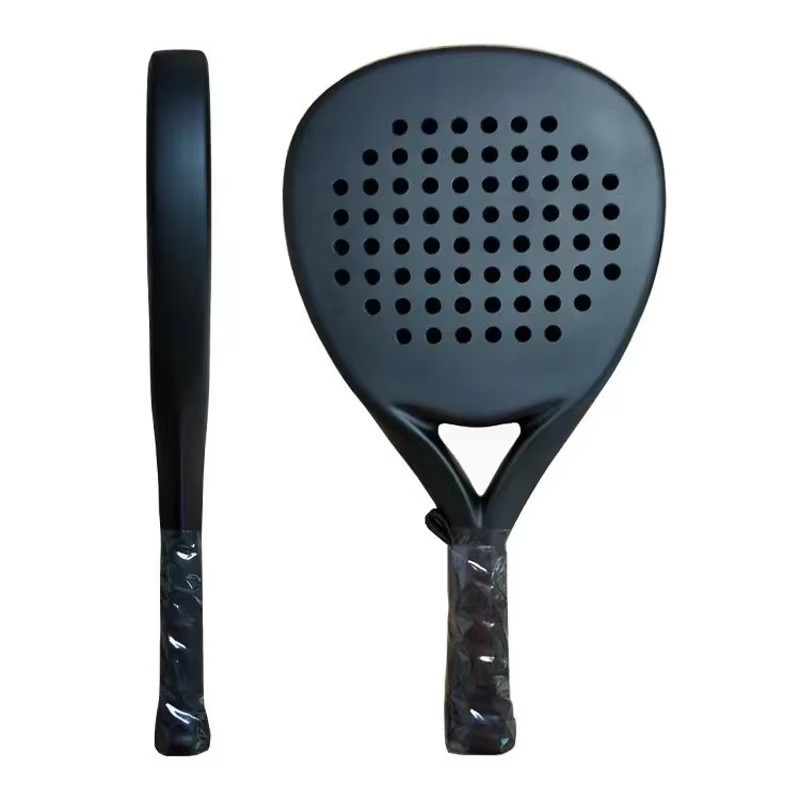 Jual Beach Padel Tennis Racket Soft EVA Face Paddle Carbon Fiber Tennis ...