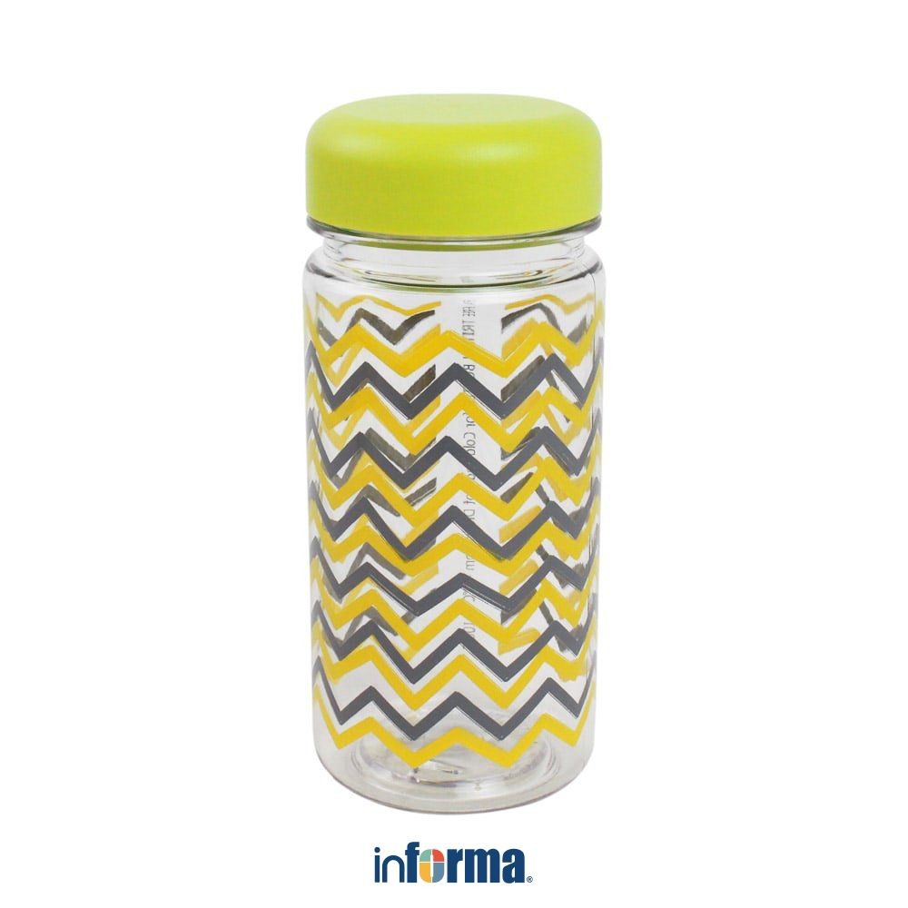 Jual Informa Appetite 400 ml Zig Zag Botol Minum - Hijau Water Drinking ...