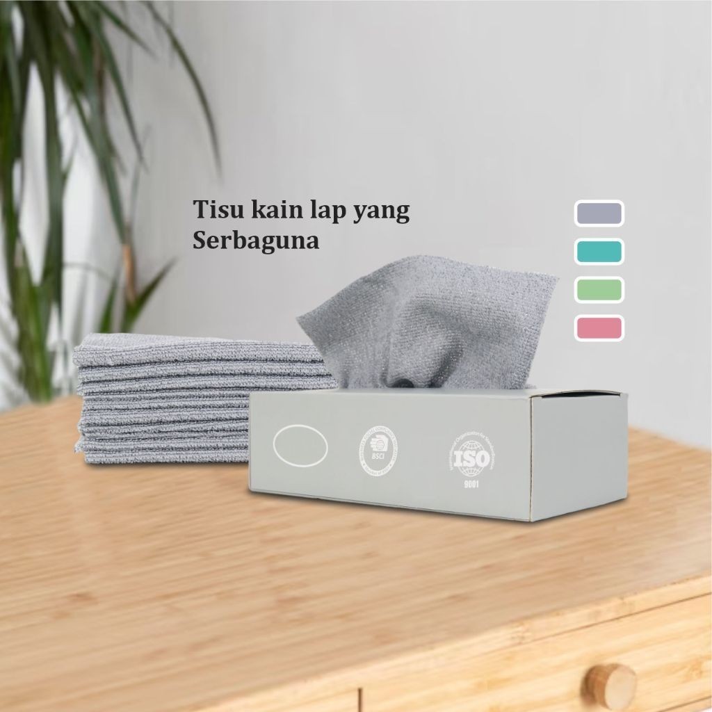 Jual Kain Lap dapur SIRESIK BISA DICUCI Tisue Dapur Multifungsi Isi 20 ...