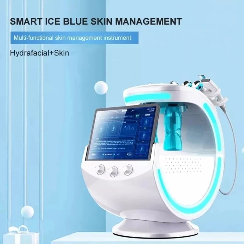 Jual Smart ice blue 7 In 1 Hydro Mchine Facial Cleansing Small Bubble ...