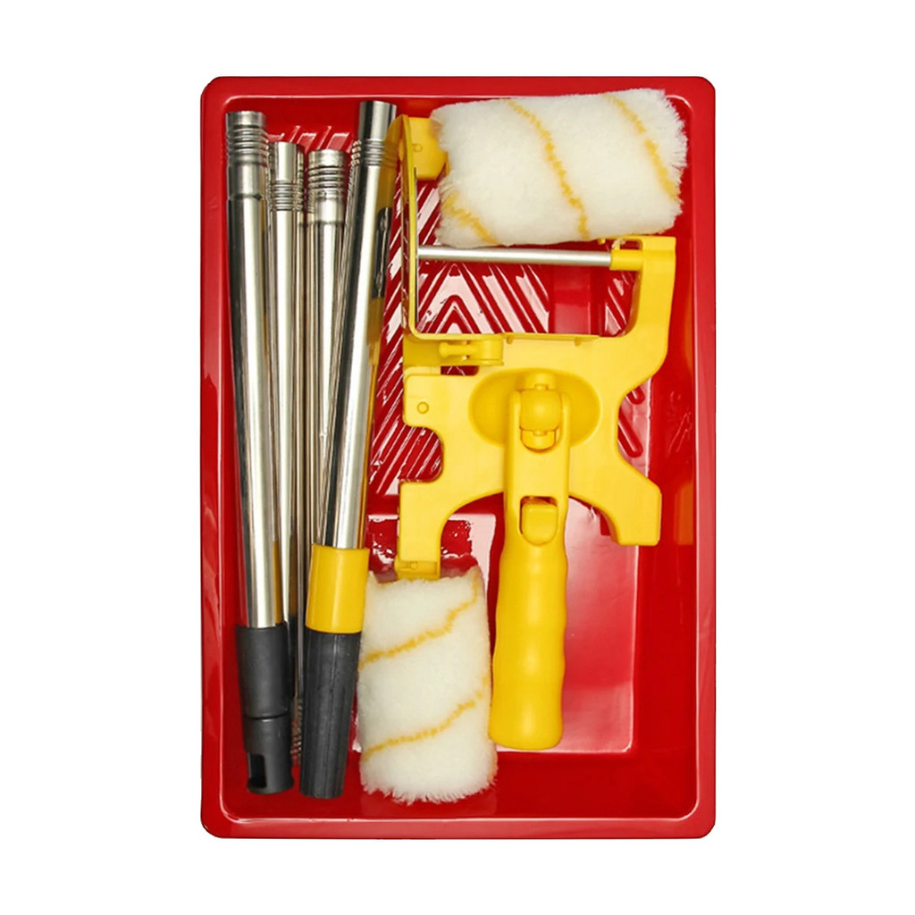 Jual Long Handle Paint Roller Bursh Clean Cut Hand-Held Paint Edger ...