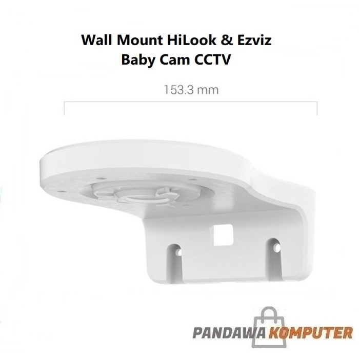 Jual Bracket Dinding CCTV Indoor HiLook IPC - P120 D/W Dudukan Baby Cam ...