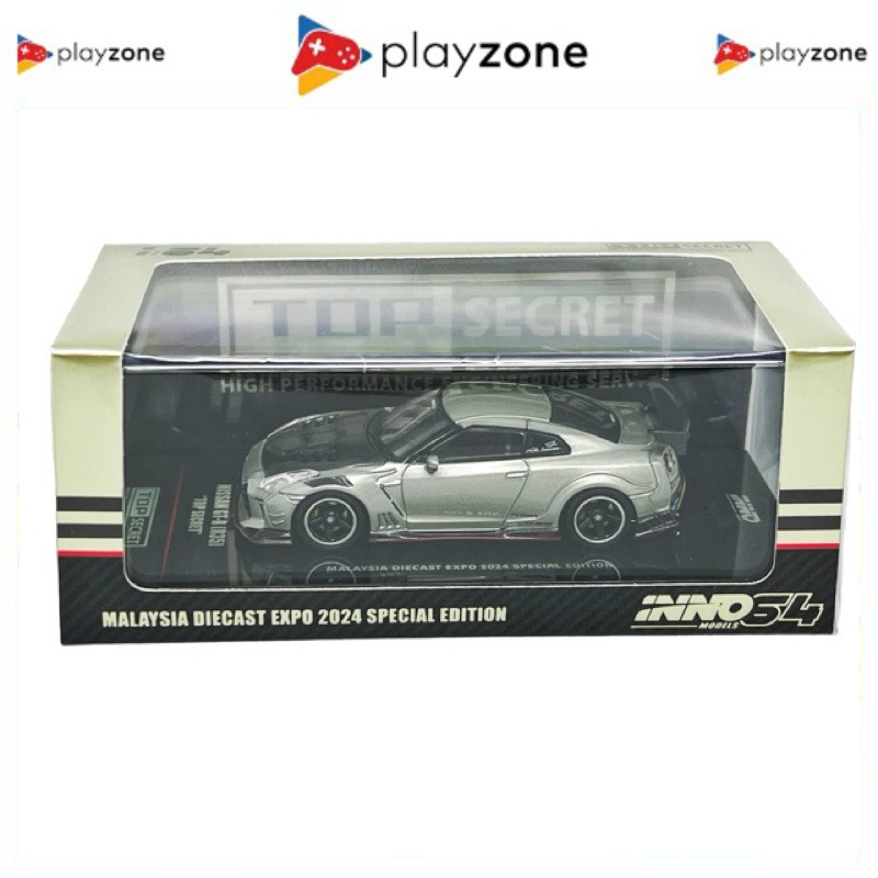 Jual Inno 64 Nissan GTR R35 Top Secret Malaysia Diecast Expo MDX 2024 ...
