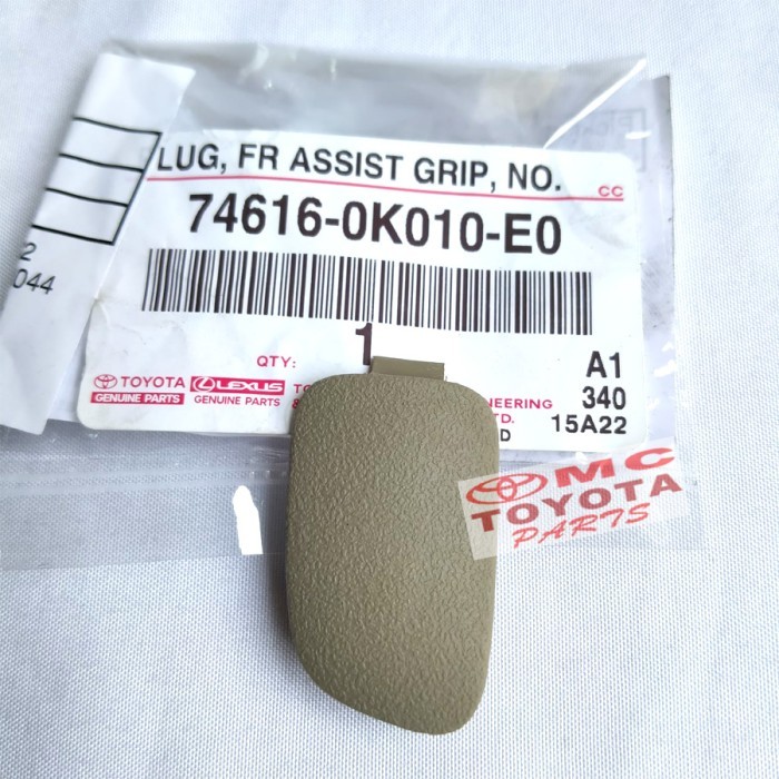 Jual Tutup Baut Handle Pegangan Tangan Kiri Fortuner Hilux 74616-0K010 ...